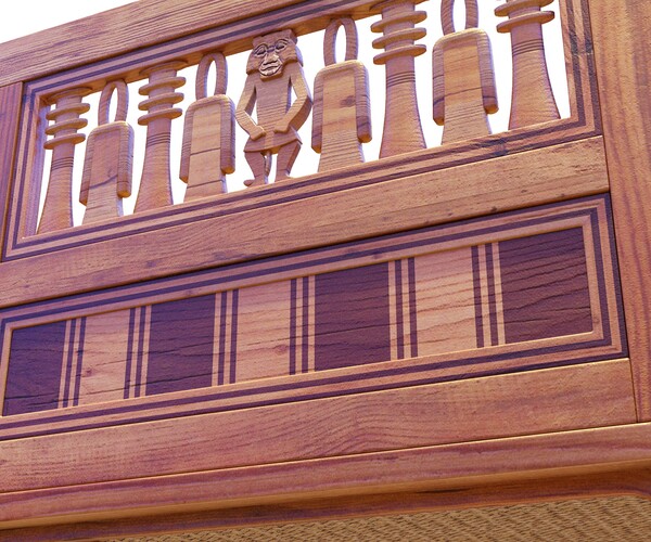 ArtStation - Egyptian Furniture Kit - Hatnefer's Chair | Resources