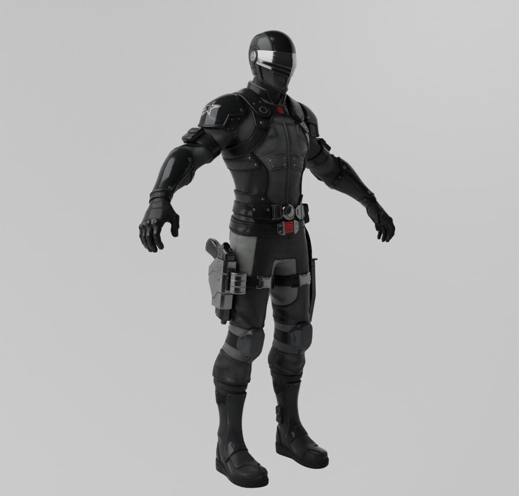 ArtStation - Snake Eyes Lowpoly Rigged | Resources