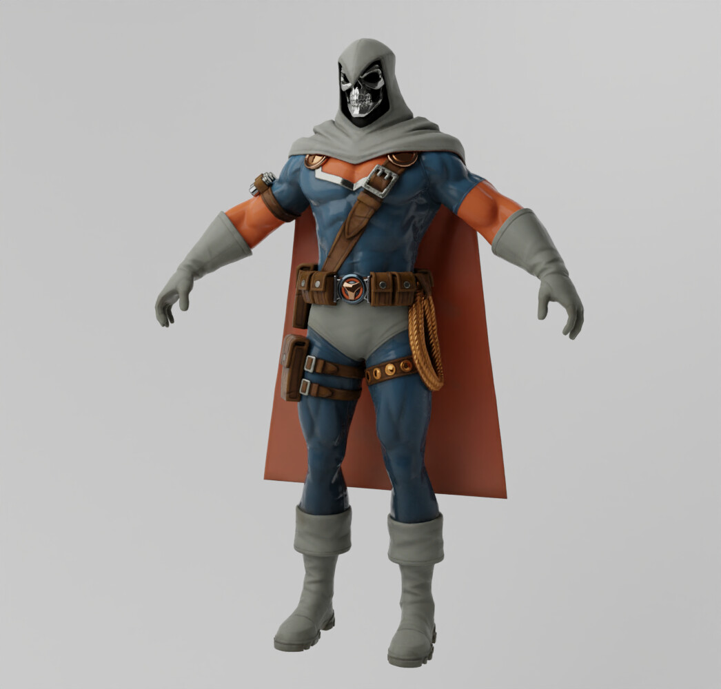ArtStation - Taskmaster Lowpoly Rigged | Resources