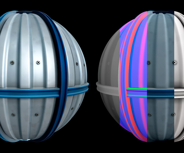 ArtStation - 15 Stylized Material Industrial Pack + Sbsar | Game Assets