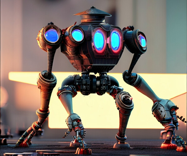 ArtStation - Alien insectoid robots race (pack #2: 84 characters ...