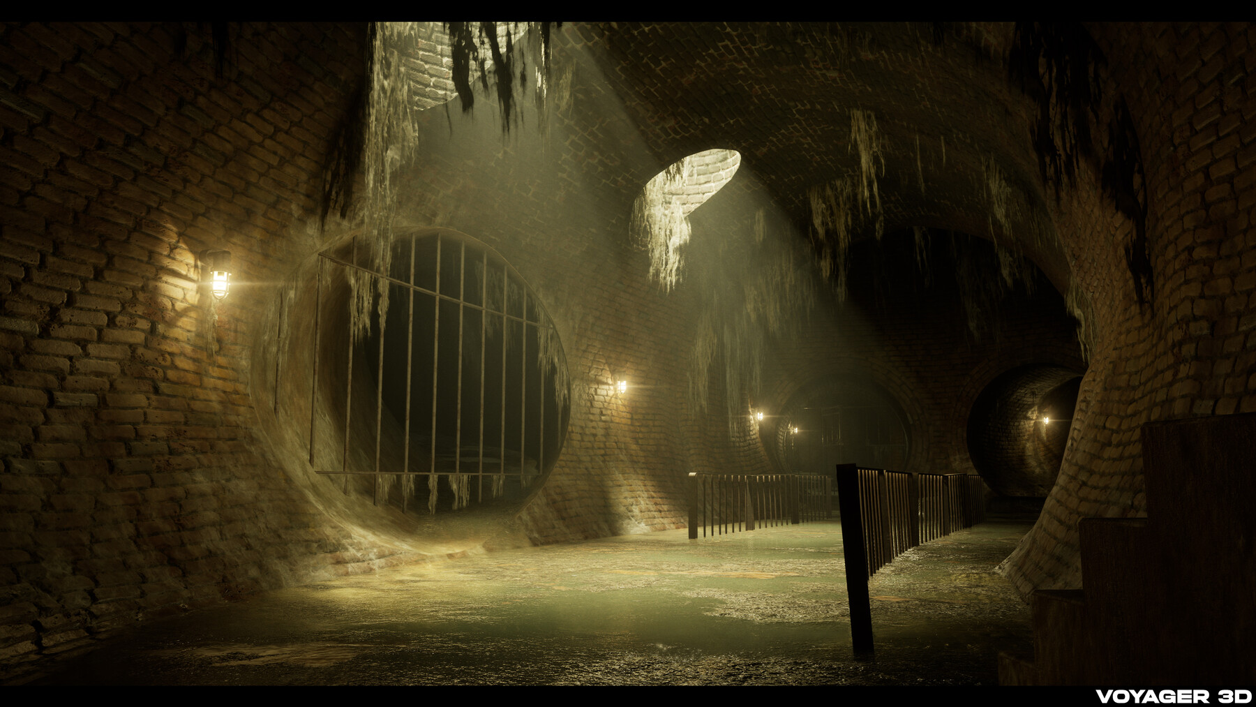 ArtStation - London Sewer Modular Pack | Game Assets