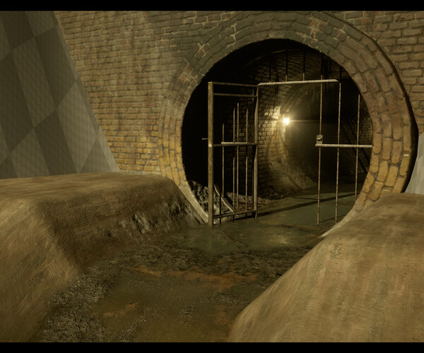 ArtStation - London Sewer Modular Pack | Game Assets