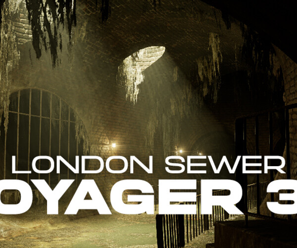 ArtStation - London Sewer Modular Pack | Game Assets