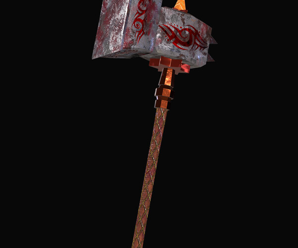 ArtStation - Hammer 2 Lowpoly | Game Assets