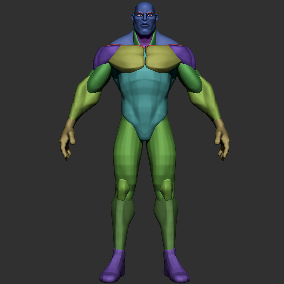 ArtStation - Bulky Basemesh | Resources