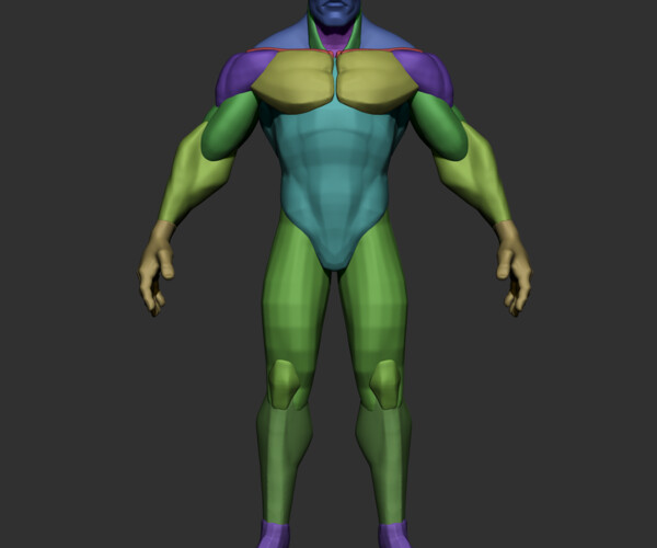 ArtStation - Bulky Basemesh | Resources