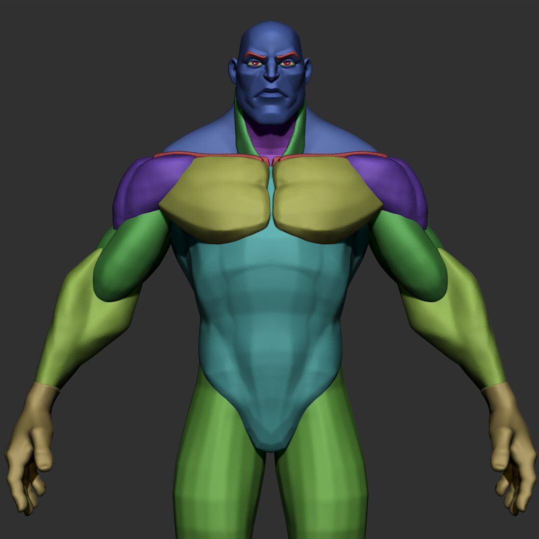 ArtStation - Bulky Basemesh | Resources