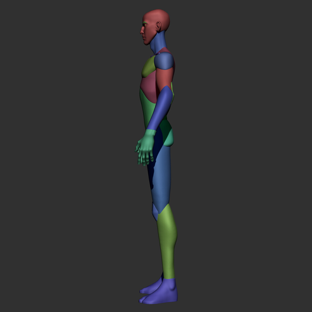 ArtStation - Skinny Basemesh | Resources