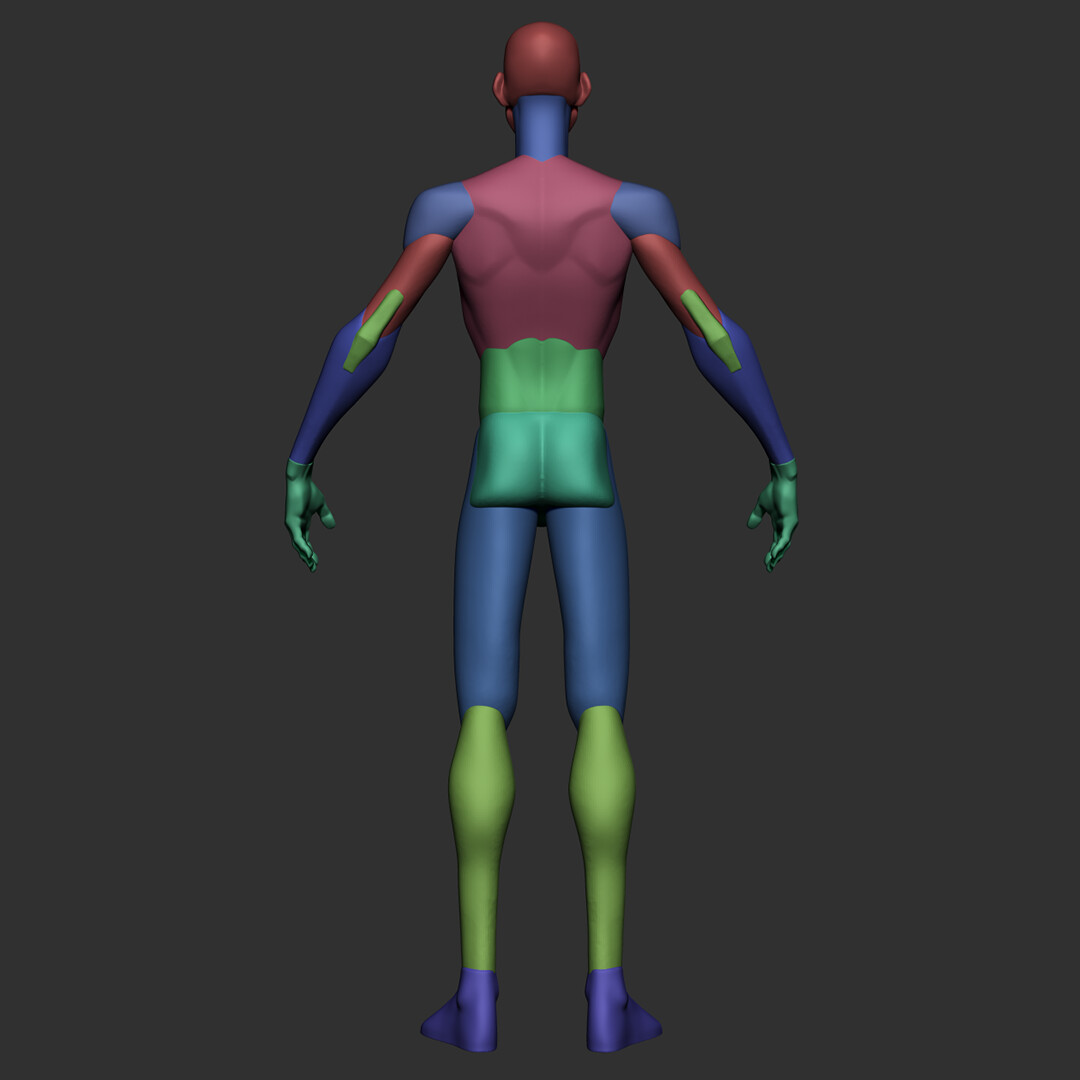 ArtStation - Skinny Basemesh | Resources