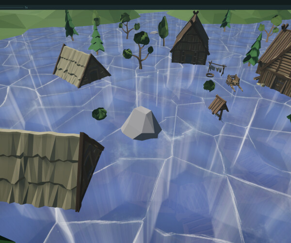 ArtStation - Unity VFX - Ice Ground Effect | Game Assets