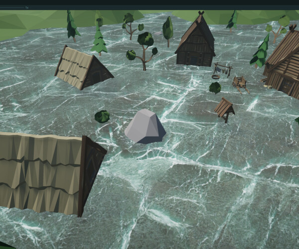 ArtStation - Unity VFX - Ice Ground Effect | Game Assets