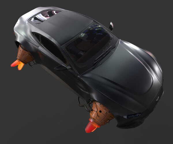 ArtStation - Flying_car | Game Assets