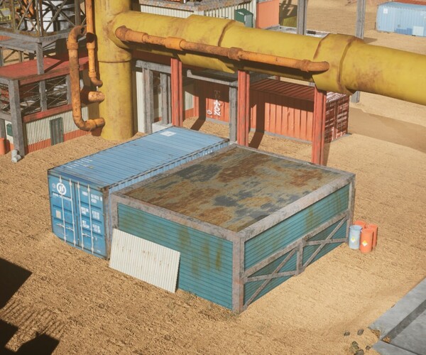 ArtStation - call of duty rust map | Game Assets