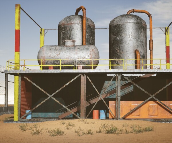 ArtStation - call of duty rust map | Game Assets