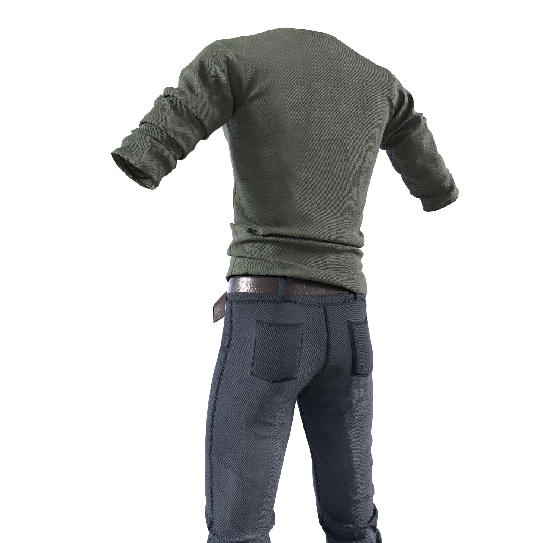 ArtStation - 3d man clothes shirt pants outfit streetstyle | Resources