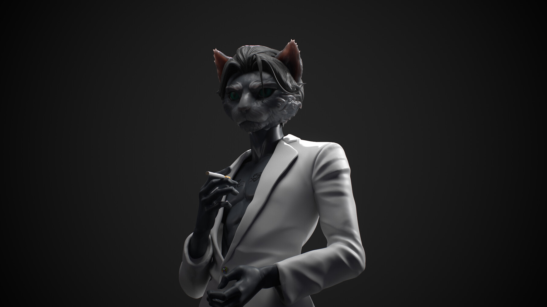 ArtStation - Daddy Cat | Resources