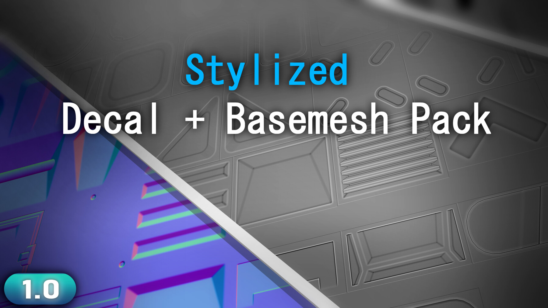 ArtStation - Stylized Decal + Basemesh Pack 1.0 - Free Sample Available ...