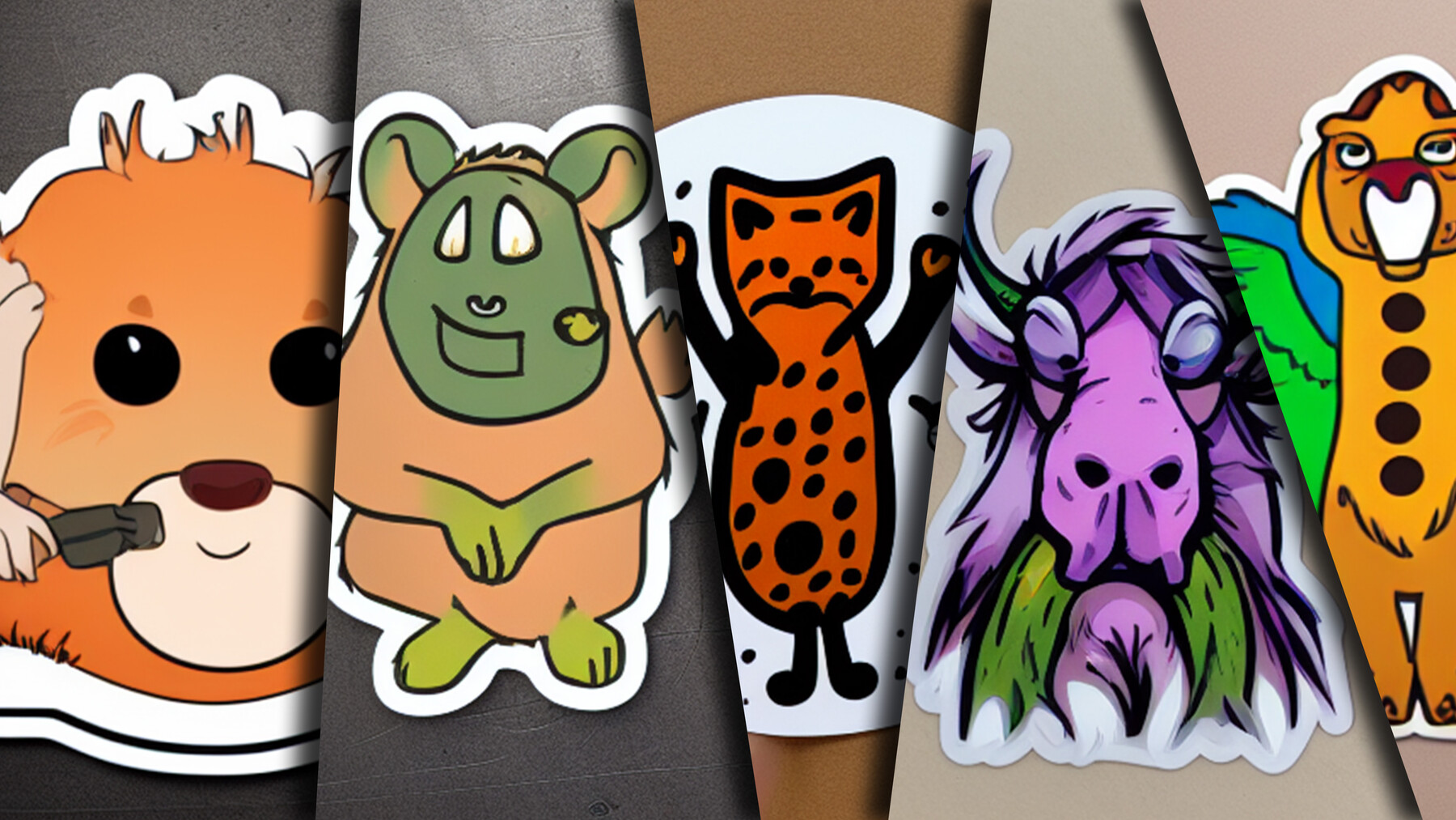 ArtStation - 1000 Animal Sticker | Artworks