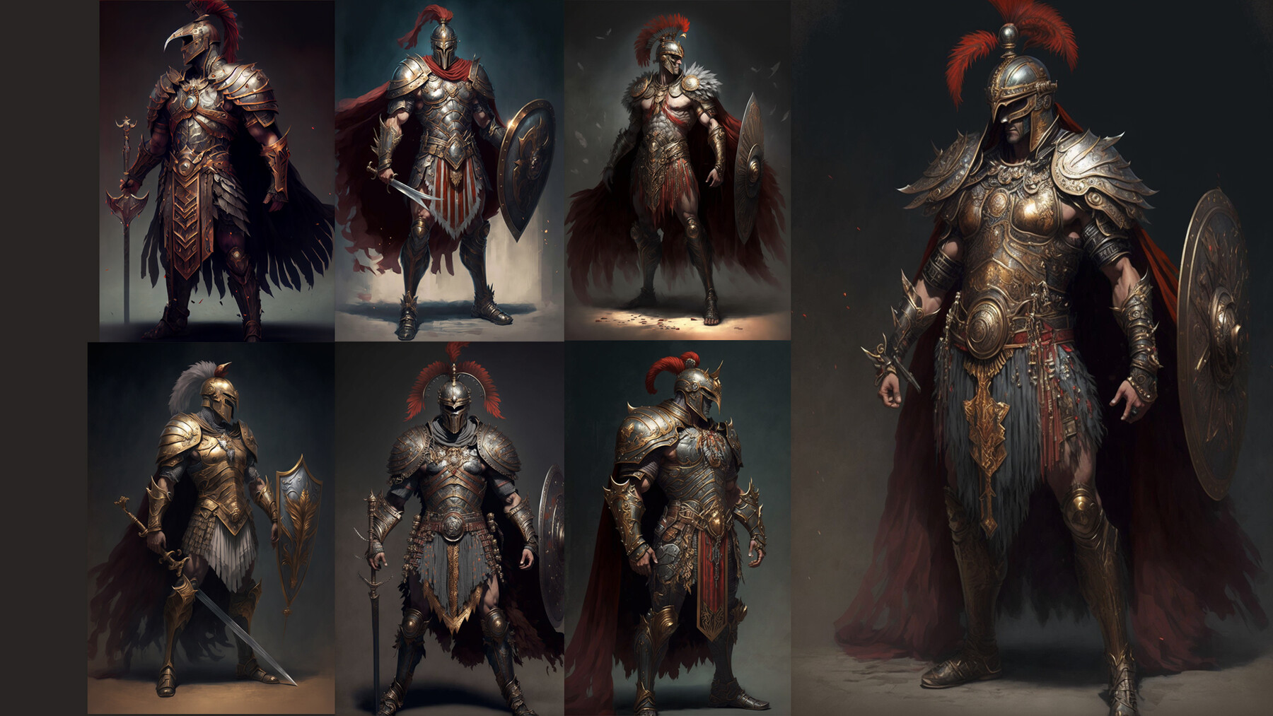 ArtStation - 200 Romans-Concept Reference Pack Vol.01 | Artworks