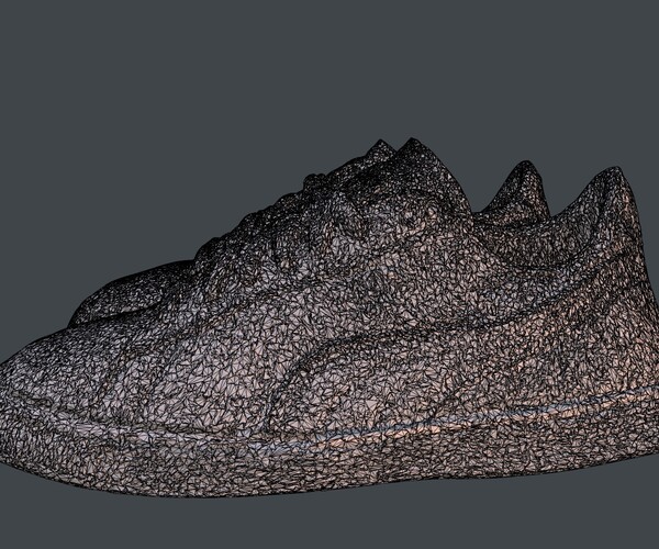 ArtStation - Puma Basket Low Leather Shoes Low-poly | Game Assets