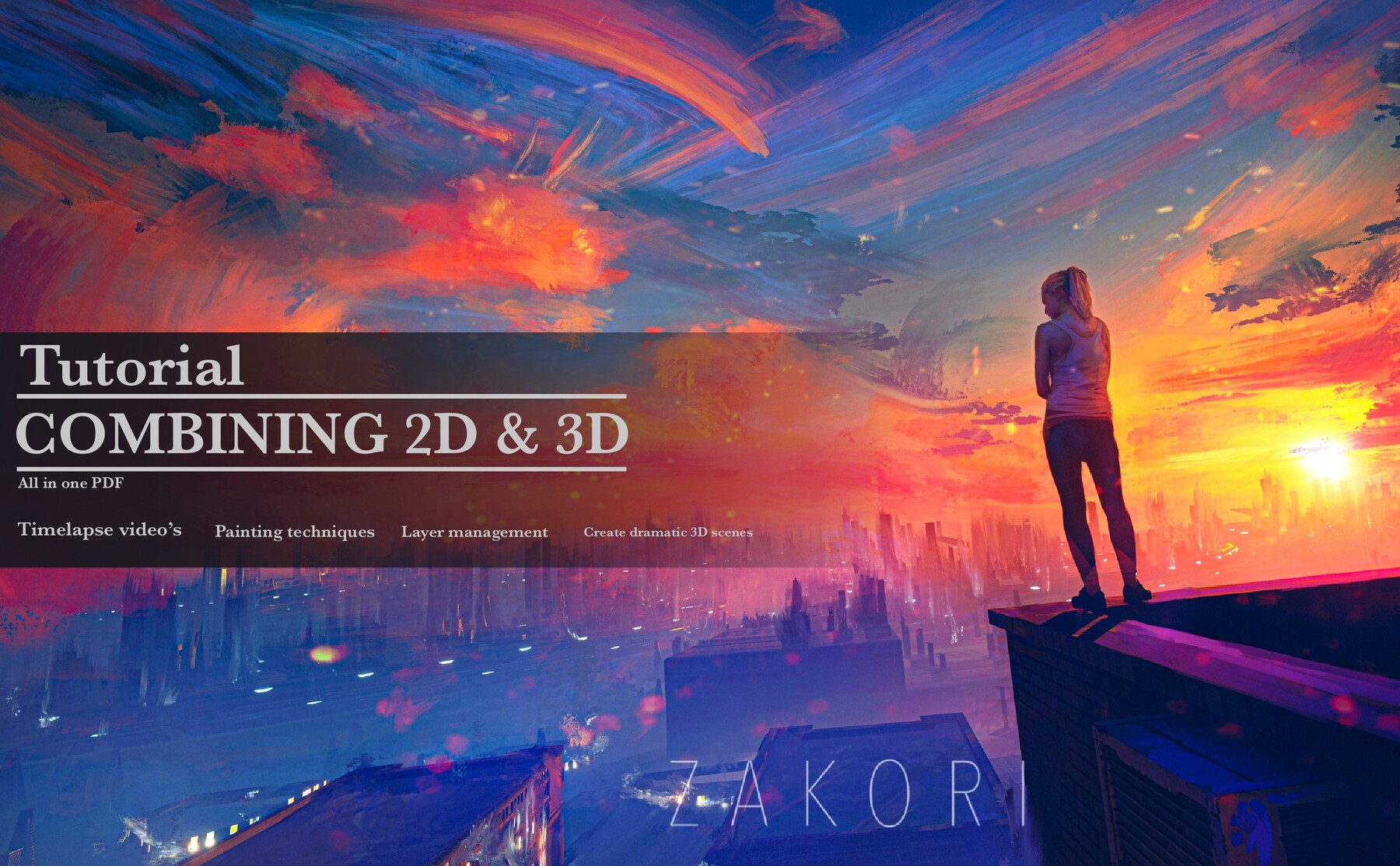 Zakori Combining 2d And 3d Complete Tutorial Zakori