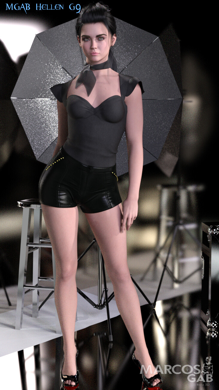 ArtStation - MGAB Hellen for Genesis 9 | Resources