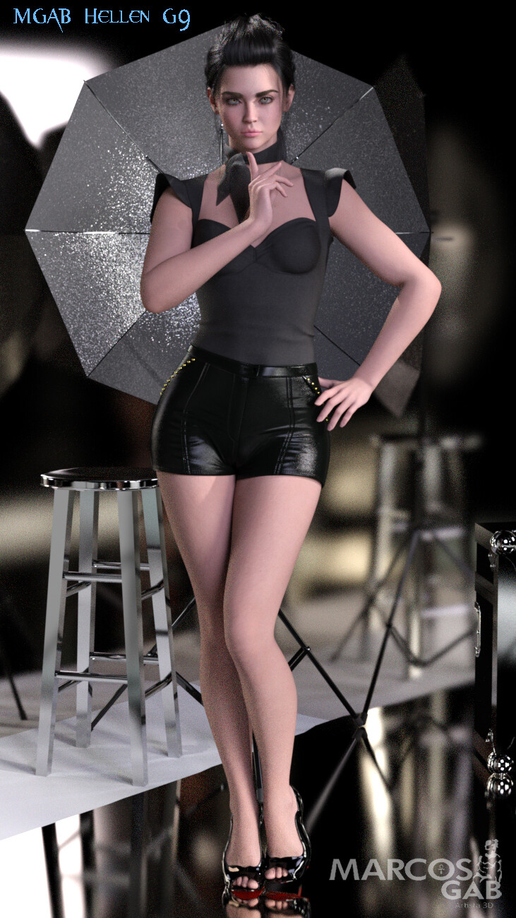 ArtStation - MGAB Hellen for Genesis 9 | Resources