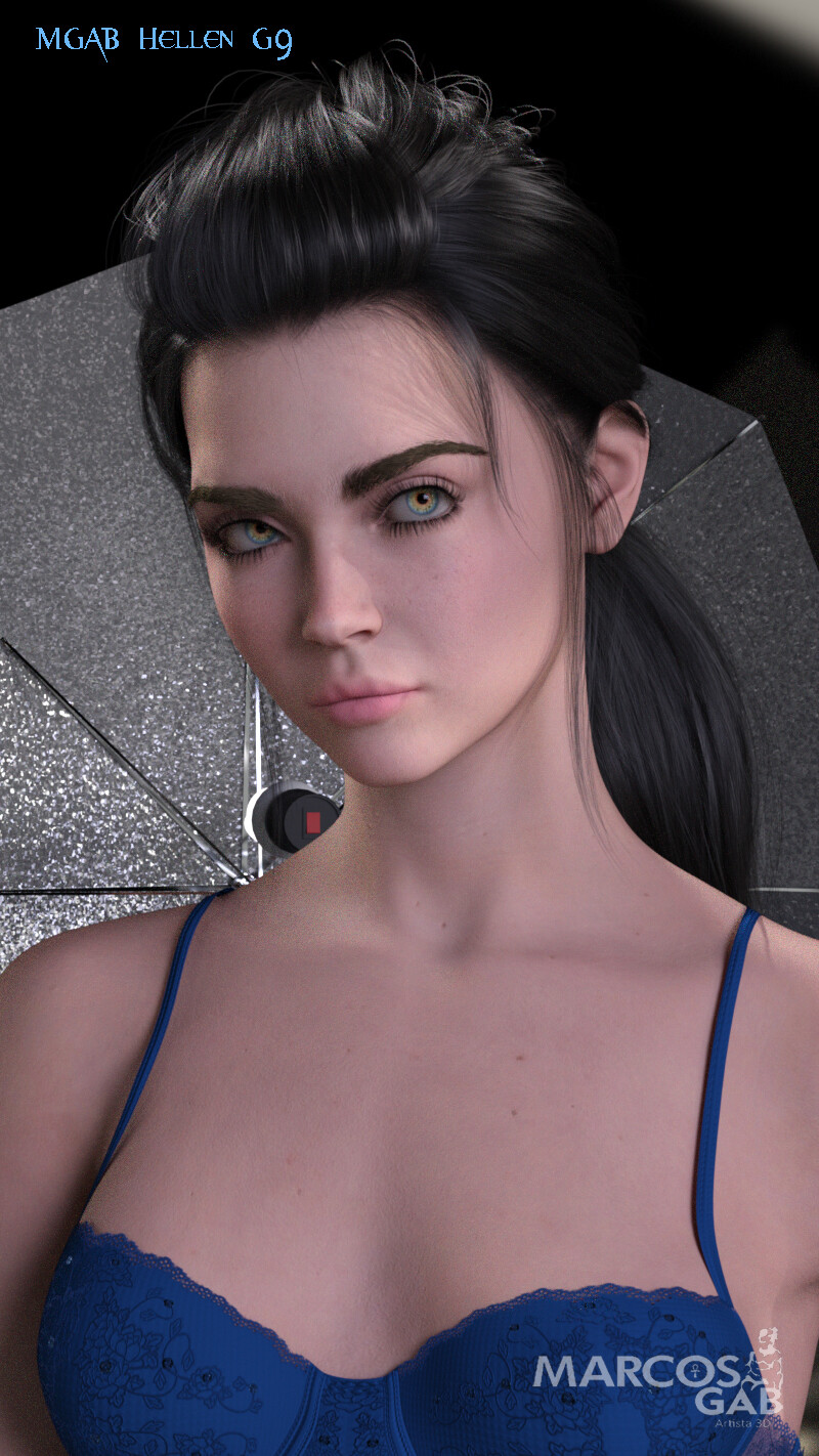 ArtStation - MGAB Hellen for Genesis 9 | Resources