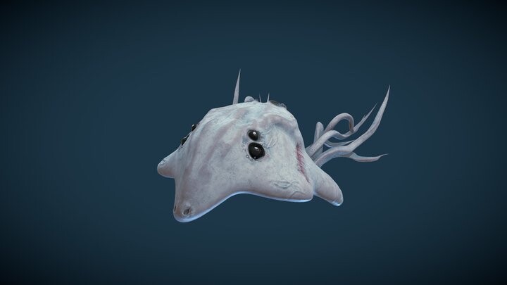 ArtStation - Ancient Deep Sea Creature | Game Assets