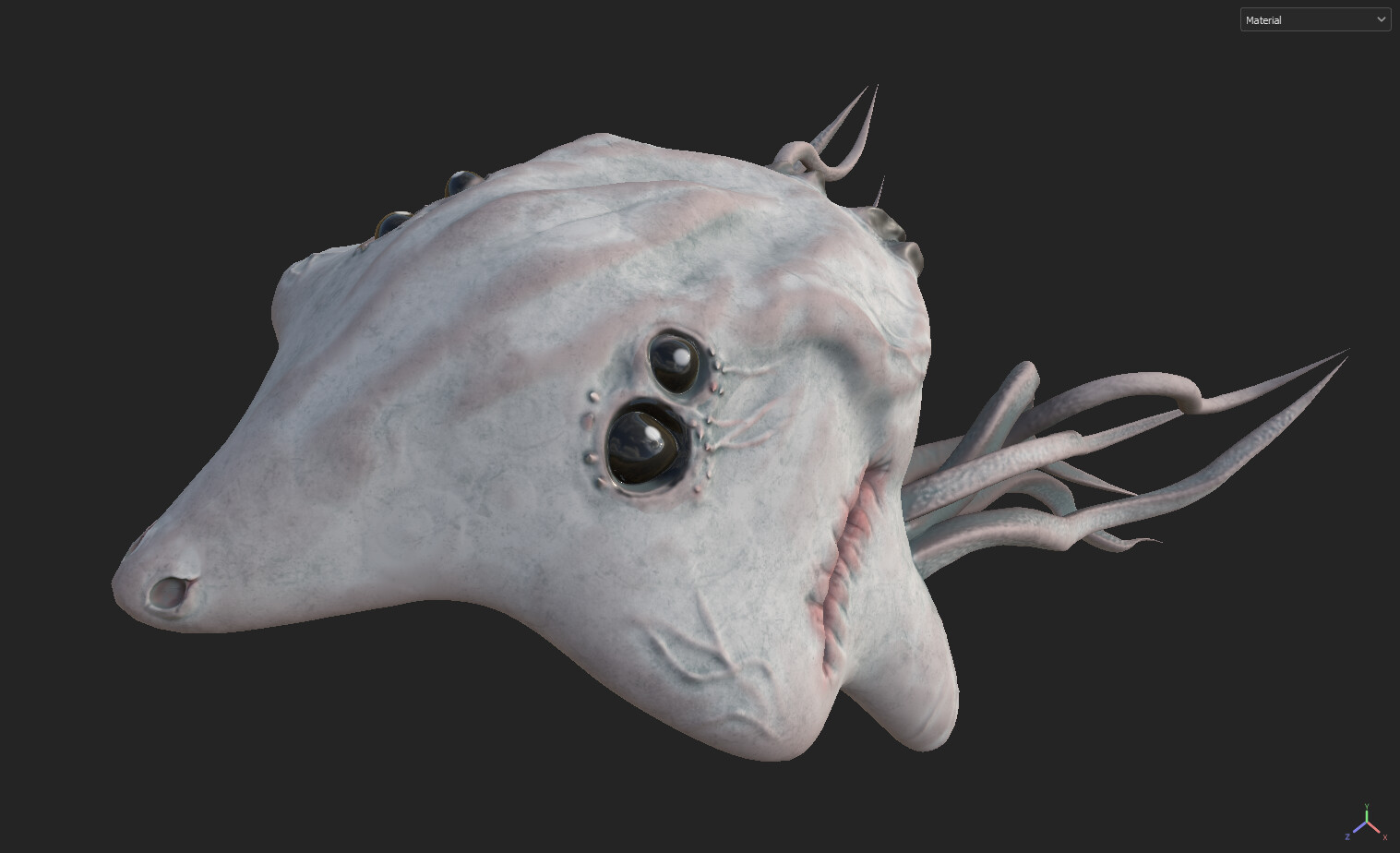 ArtStation - Ancient Deep Sea Creature | Game Assets