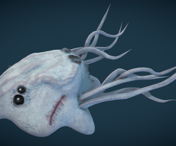 ArtStation - Ancient Deep Sea Creature | Game Assets