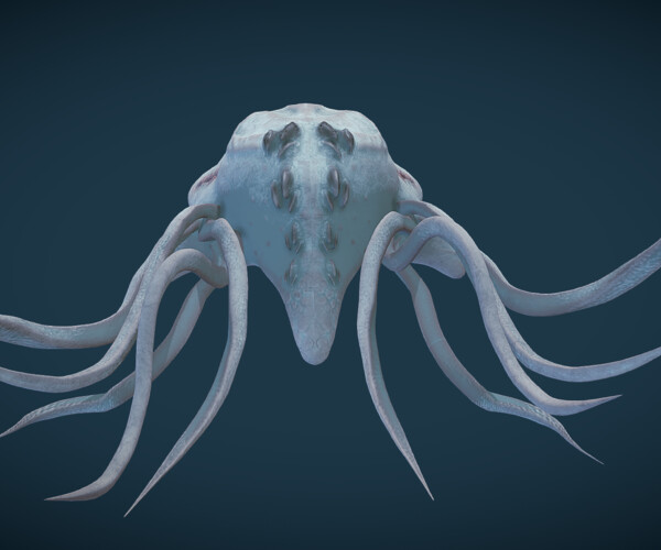 ArtStation - Ancient Deep Sea Creature | Game Assets