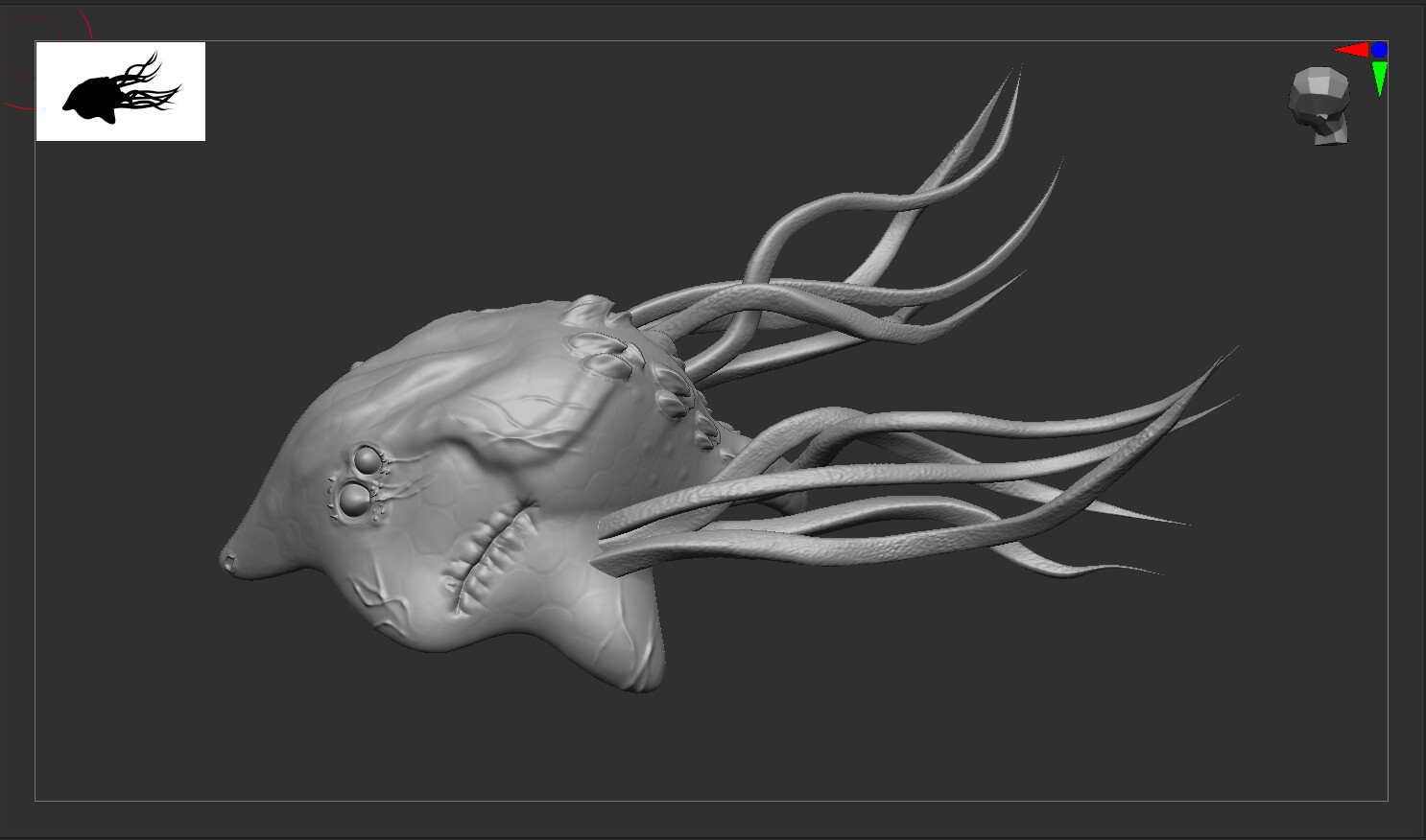 ArtStation - Ancient Deep Sea Creature | Game Assets