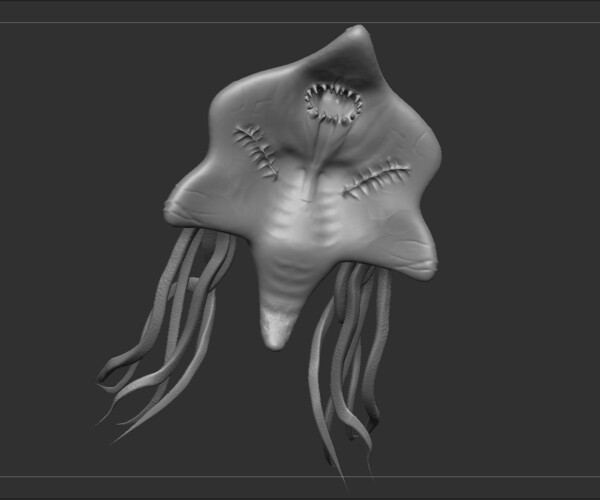 ArtStation - Ancient Deep Sea Creature | Game Assets