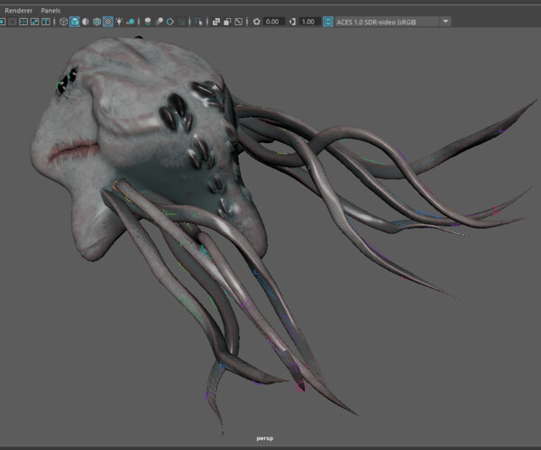 ArtStation - Ancient Deep Sea Creature | Game Assets