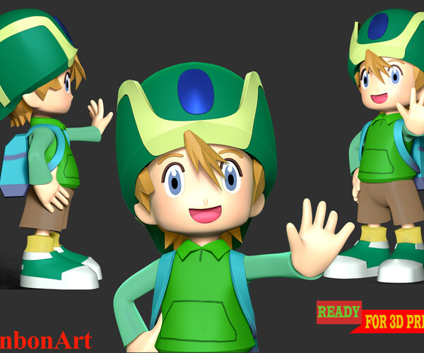 ArtStation - Takeru Takaishi - Digimon Adventure | Resources