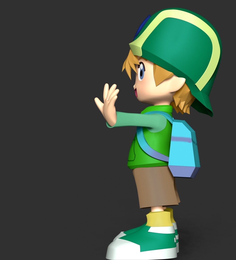 ArtStation - Takeru Takaishi - Digimon Adventure | Resources