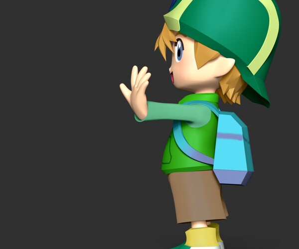 ArtStation - Takeru Takaishi - Digimon Adventure | Resources