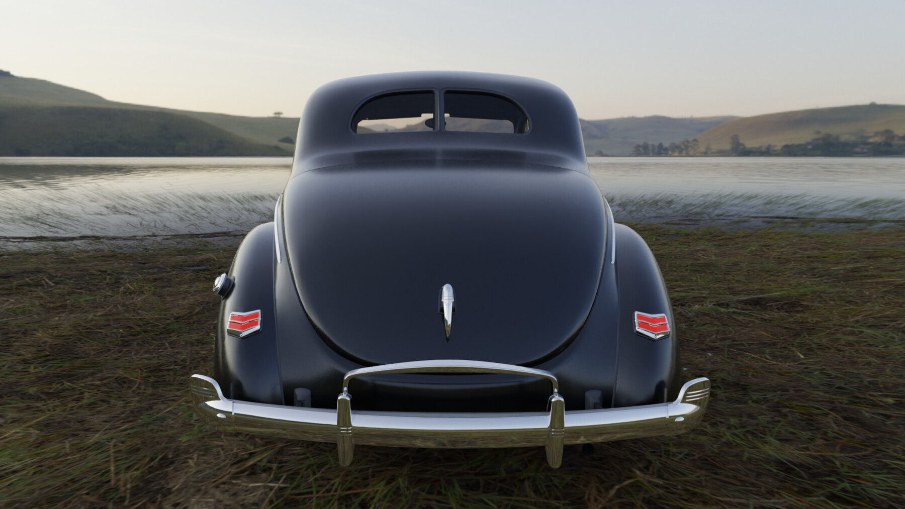 ArtStation - Ford De Luxe Coupe with Engine Sounds | Game Assets