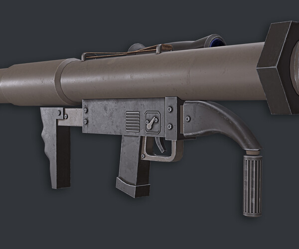 ArtStation - Rocket Launcher Game Ready 4 | Game Assets