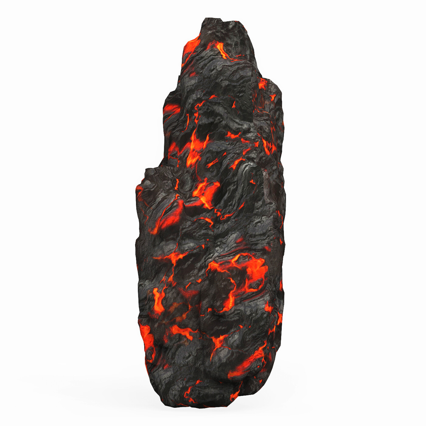 ArtStation - Game Ready Lava Rock 04 | Resources