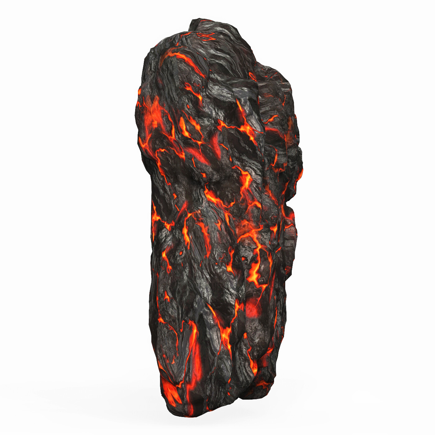 ArtStation - Game Ready Lava Rock 08 | Resources