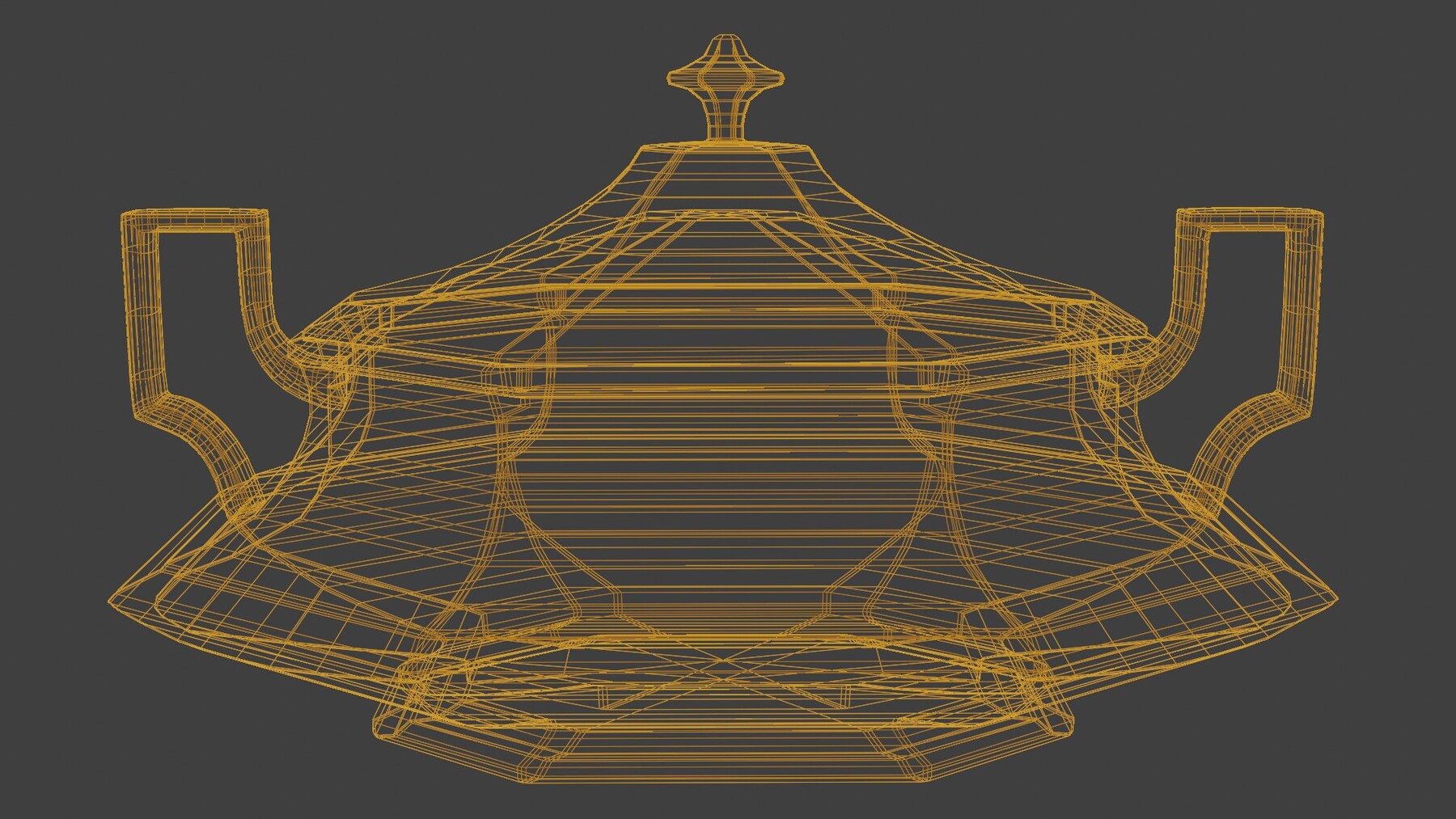 ArtStation - Serving Dish 3D Model | Resources