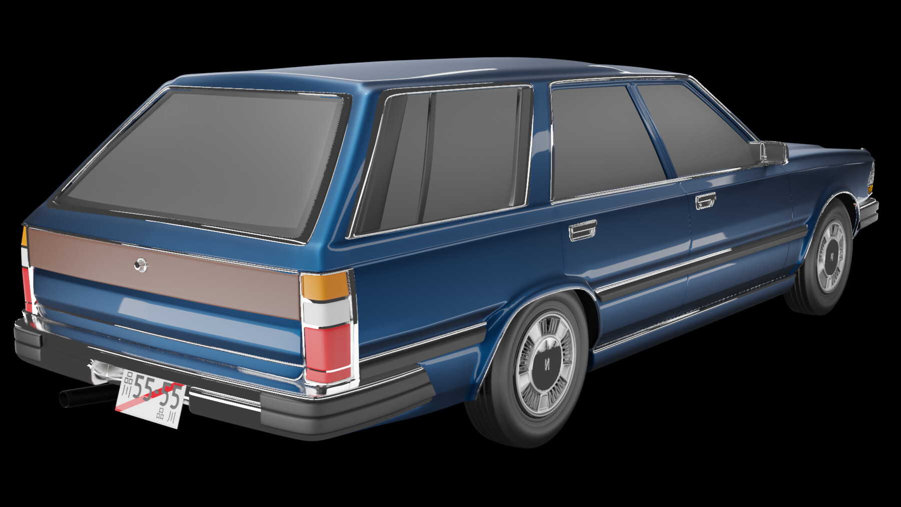 ArtStation - Nissan CEDRIC wagon Y30 solid body | Game Assets