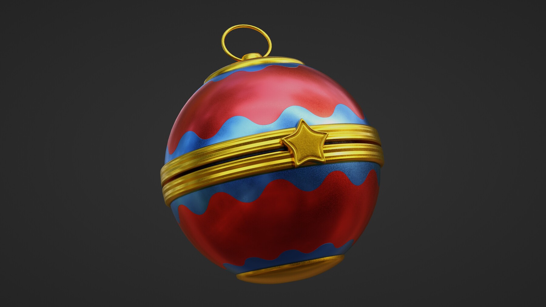 ArtStation - Stylized Christmas Ornament | Resources