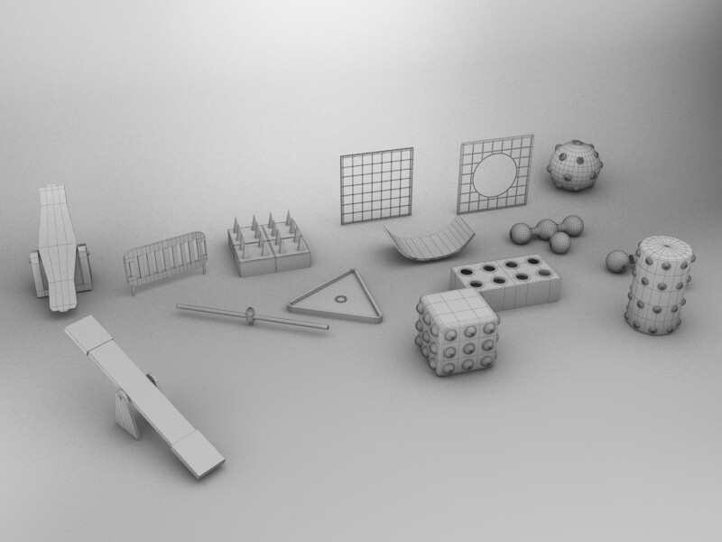 ArtStation - Traps and Obstacles Pack | Game Assets