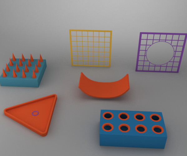 ArtStation - Traps and Obstacles Pack | Game Assets