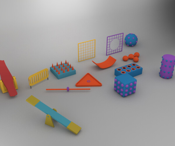 ArtStation - Traps and Obstacles Pack | Game Assets