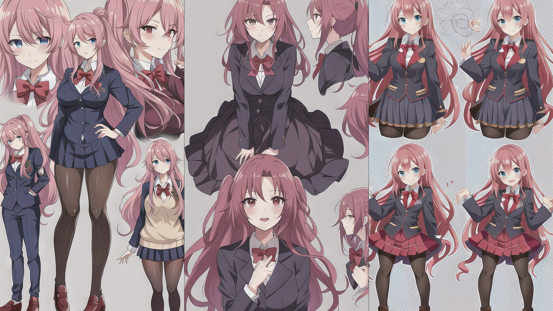 ArtStation - 100 arts - Anime Teacher - Concept Reference Pack Vol.01 ...